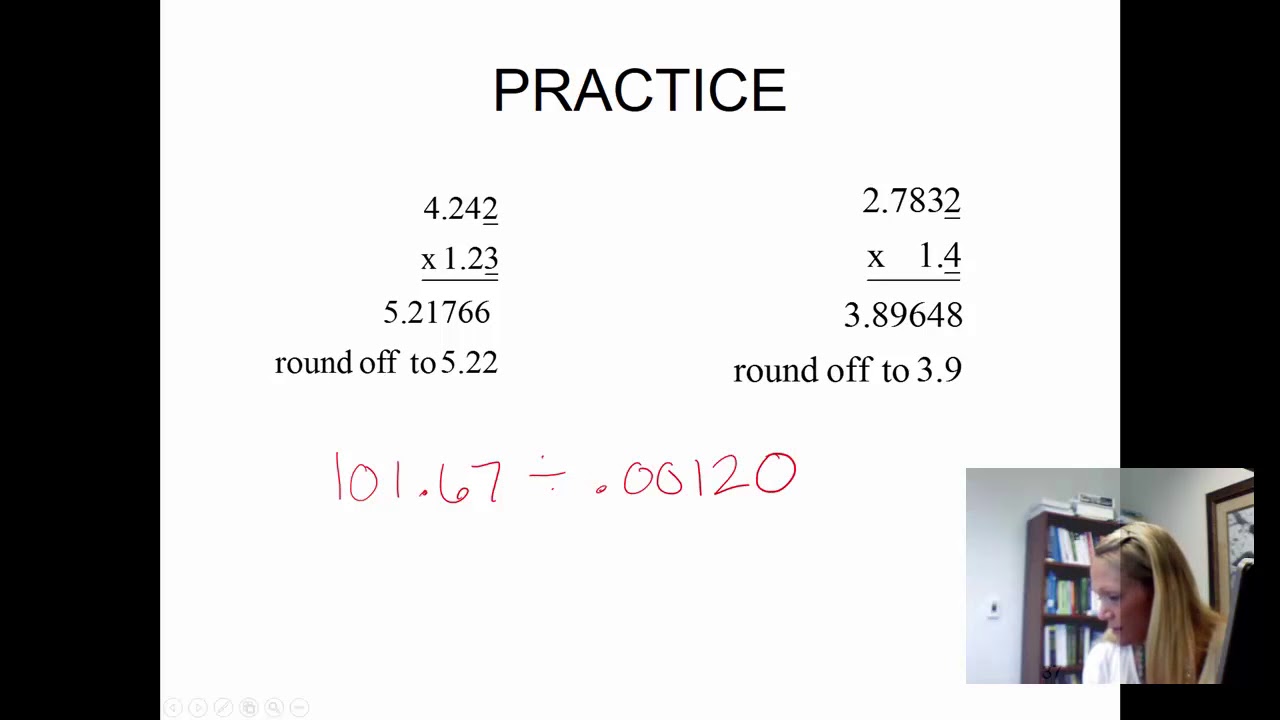 Significant Figures Part 3 Rules for Multiplication and Divi 1 - YouTube