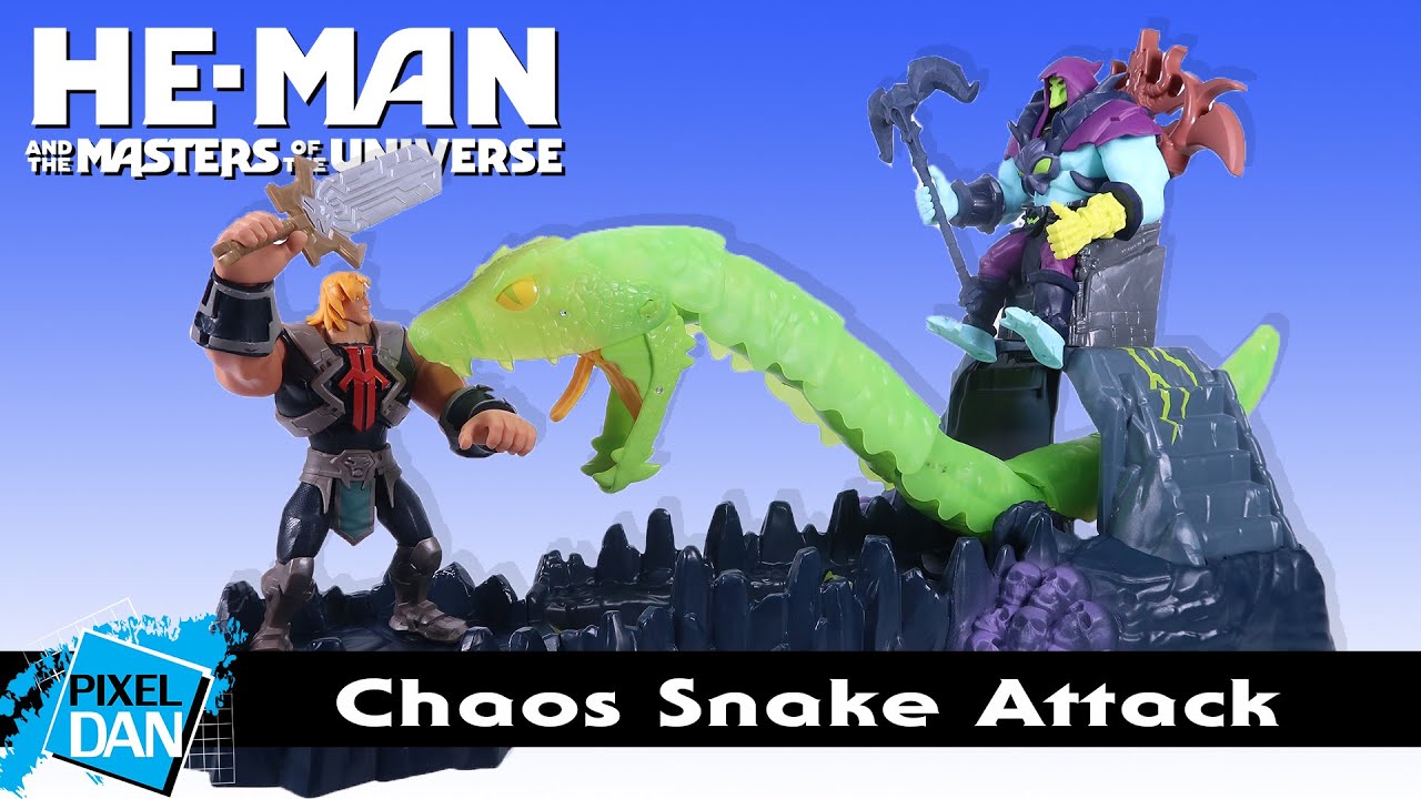 He-Man Chaos Snake Attack Playset Review | Masters of the Universe ...