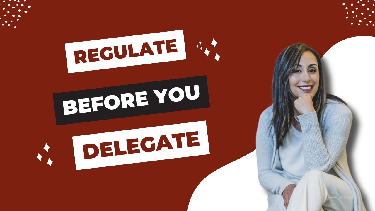Ep 19: Regulate before you Delegate - YouTube