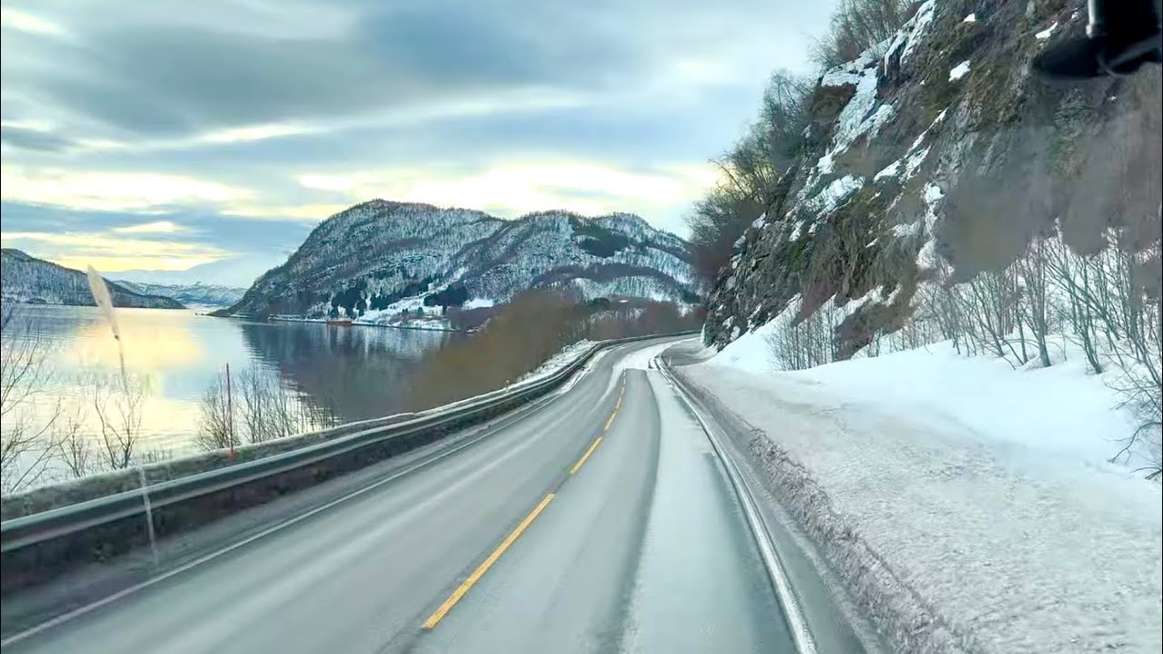 4K Tromso Norway Driving Tour - Driving the Norwegian Countryside - YouTube
