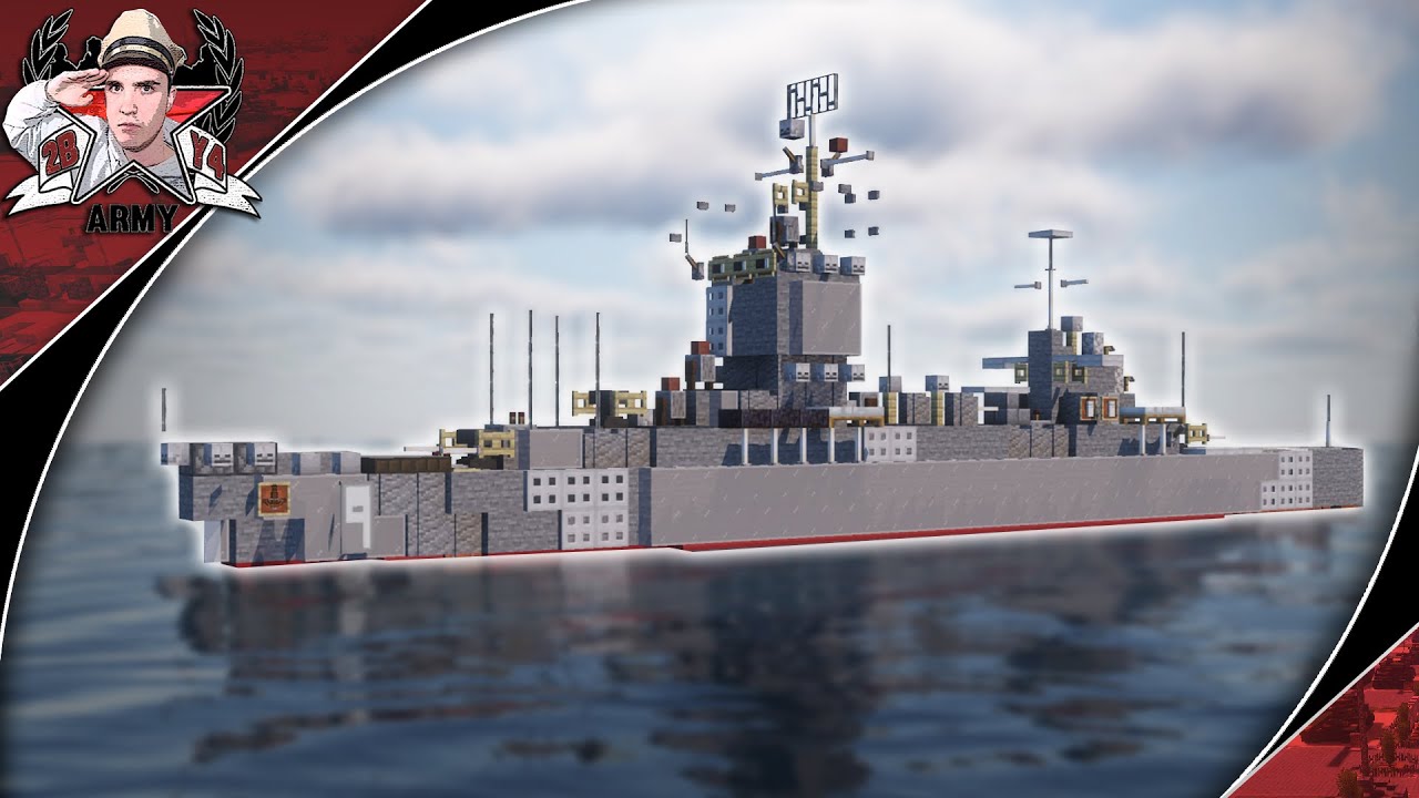Minecraft: Cold War USS Long Beach | Long Beach-Class Guided Missile ...