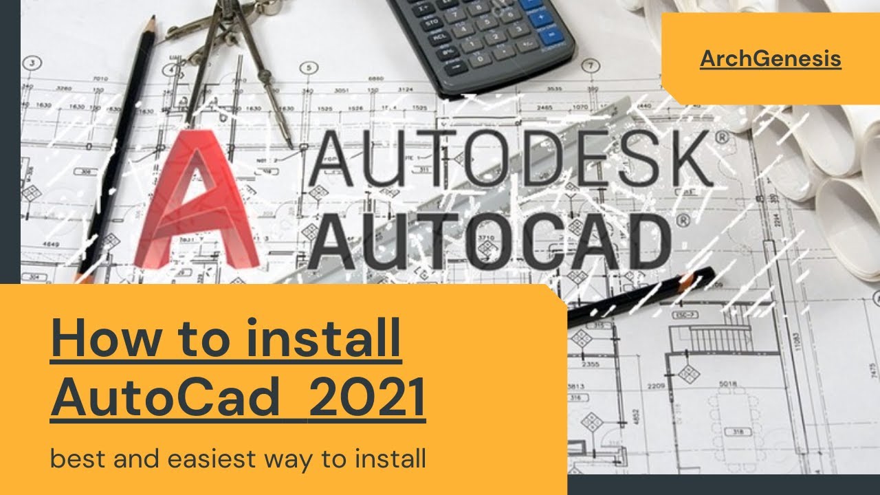 How to install AutoCad | Easiest and Best way to install | Education ...