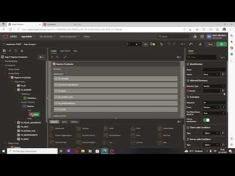 Acciones Dinamicas en Oracle Apex - #oracleapex Creando paginas web mas rapido - YouTube