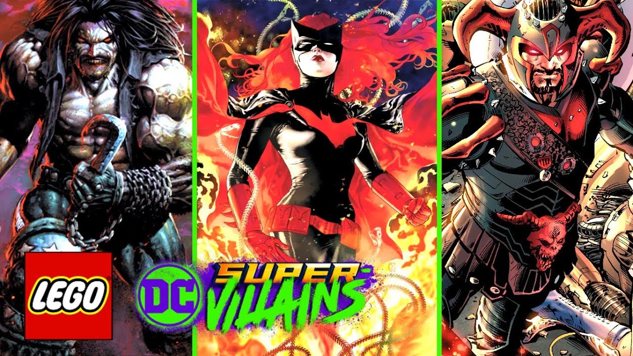 LEGO DC Super-Villains - Lobo & Steppenwolf Confirmed And Ace The Bat ...