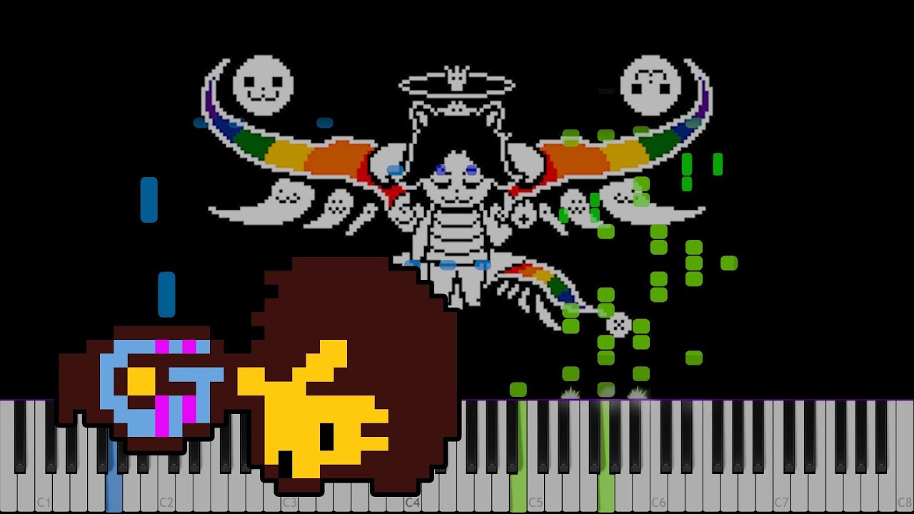 Undertale // Ooo | LyricWulf Piano Tutorial on Synthesia // OST 47 ...
