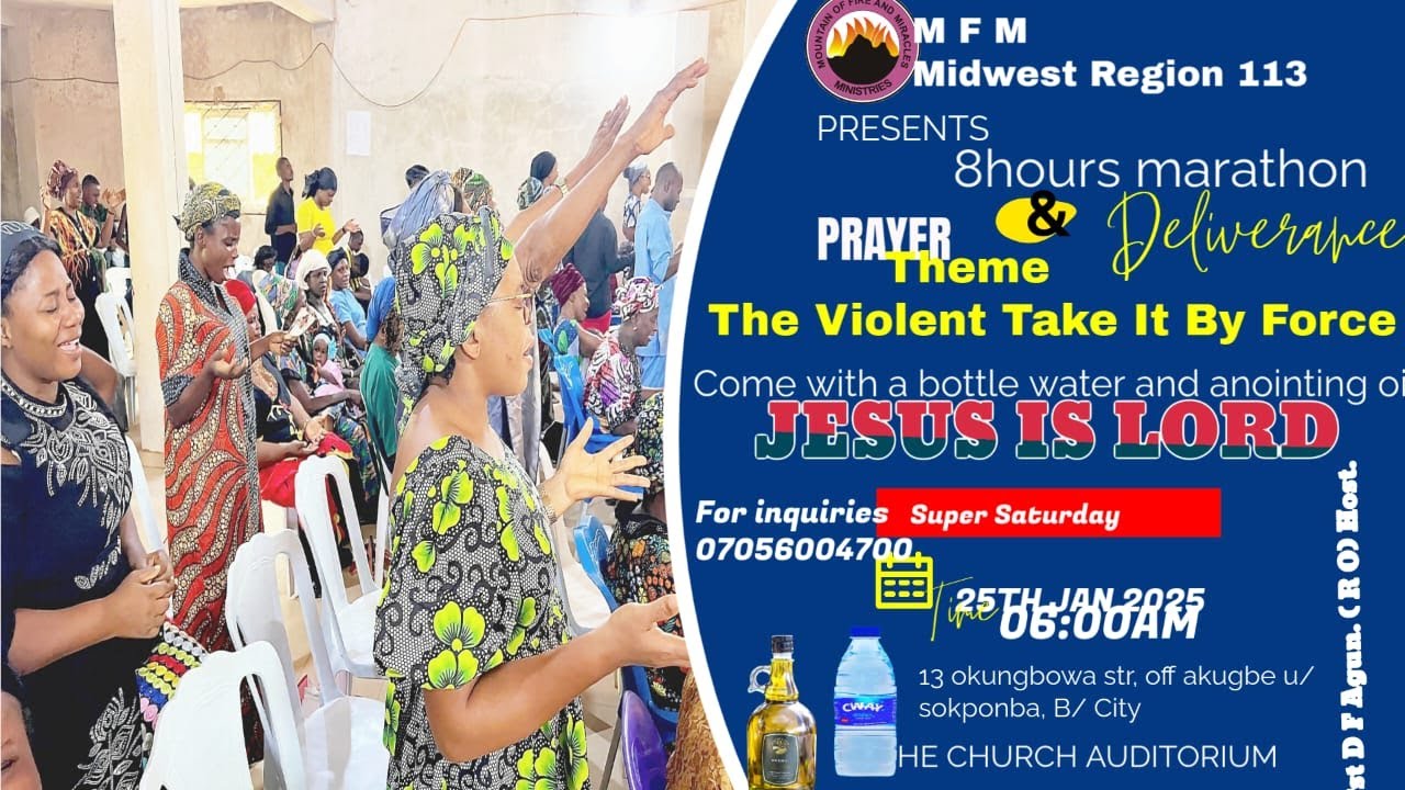 8HOURS MARATHON DELIVERANCE PRAYER SERVICE WITH PASTOR DANIEL ...