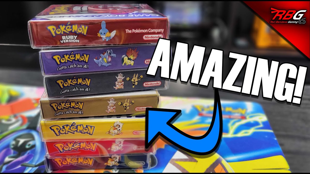 How to Make Your Pokemon GameBoy Collection Look AMAZING! ...And All ...
