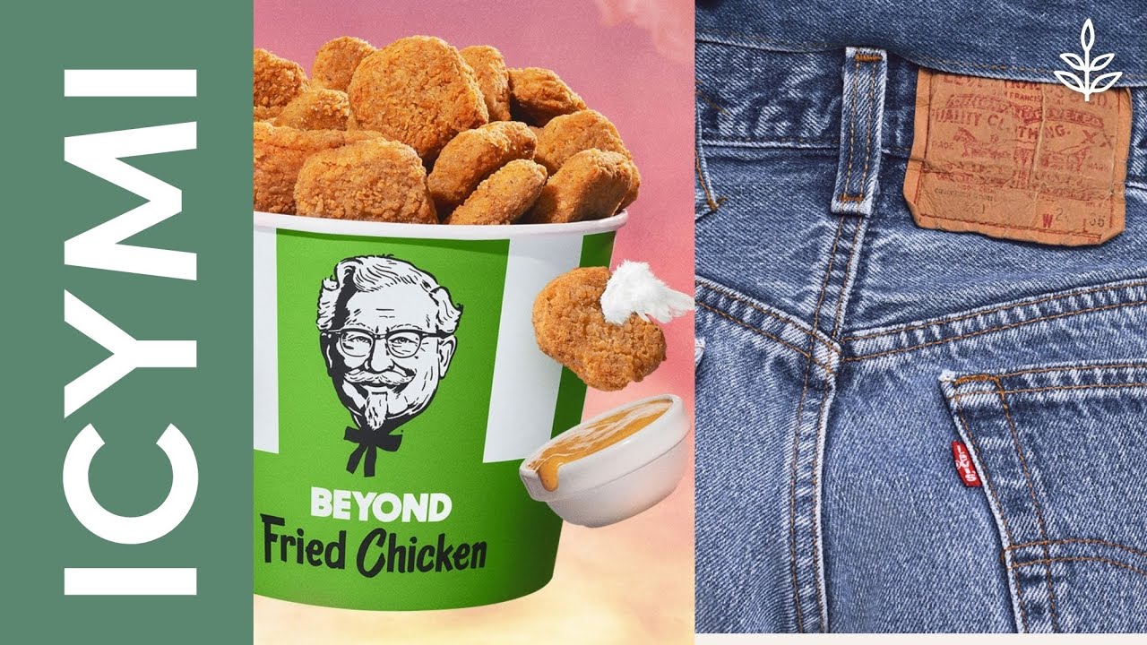 KFC's Vegan Chicken & Liquified Jeans | ICYMI - YouTube