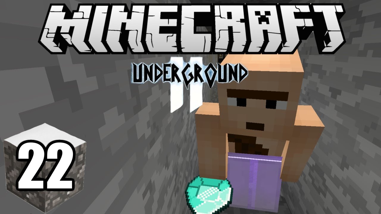 Minecraft Indonesia - Underground 2 : Hilangnya Mas Botak! (22) - YouTube