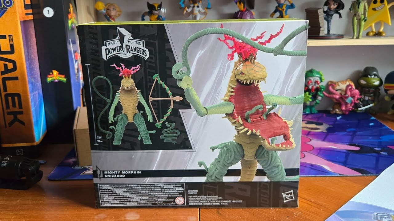 Power Rangers Lightning Collection Snizzard Review - YouTube