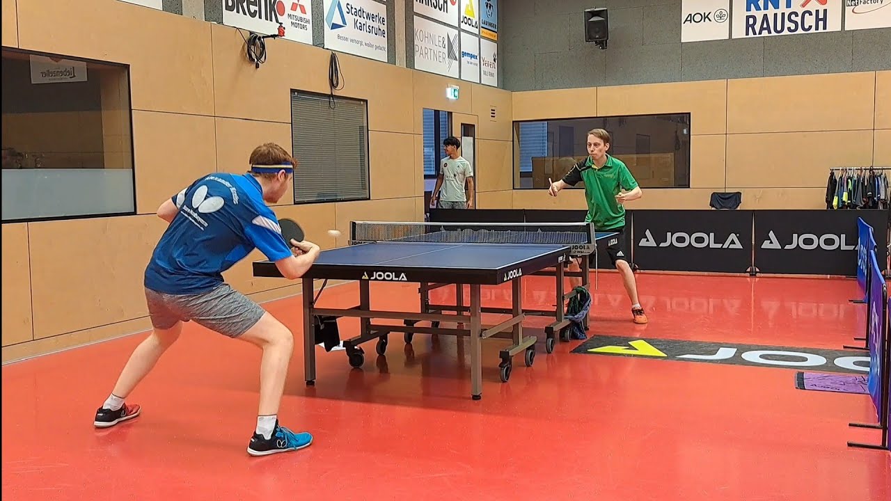 Summer Cup Grünwettersbach_Alexander Krebs (TTR1997) vs. Nathan Ruben ...