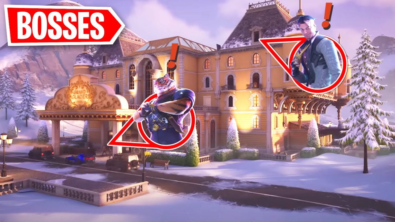 I Found MYTHIC BOSSES In Fortnite Chapter 5 - YouTube