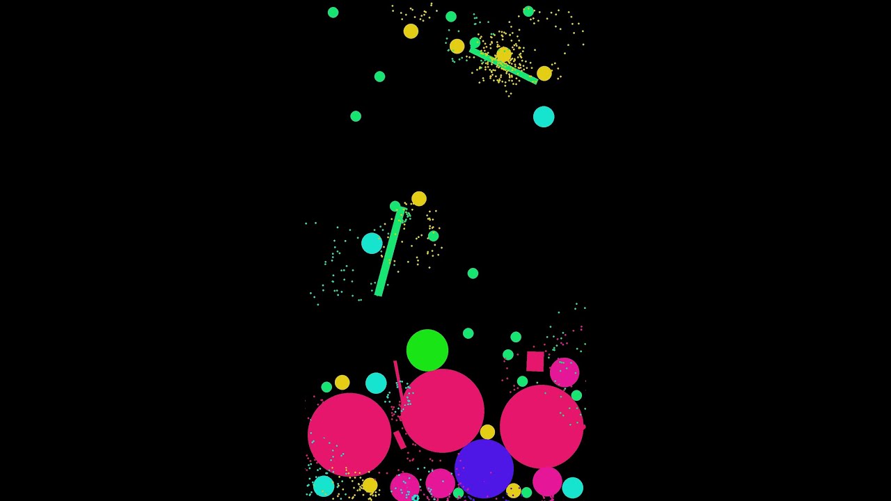 Colorful Merge Balls: Grow Bigger ASMR Game #Short - YouTube