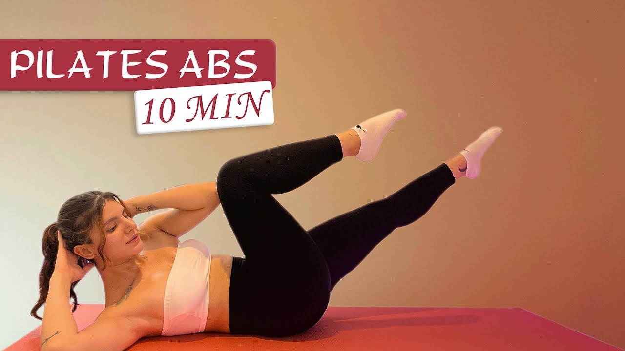 10 Min PILATES ABS // Deep Core Workout At Home (No Equipment) - YouTube