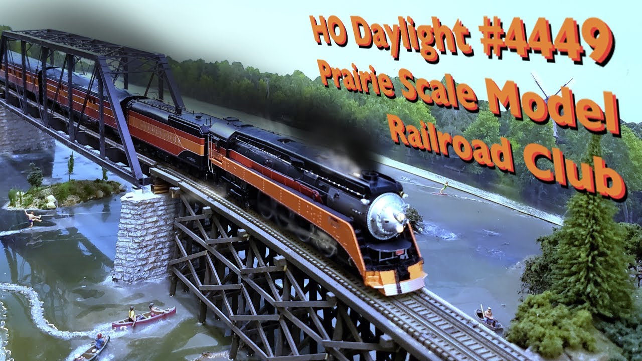 HO MTH Daylight 4449 | Model Train Monday - YouTube