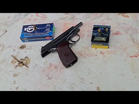 9x18 makarov ballistic gel test PPU vs. Buffalo Bore - YouTube