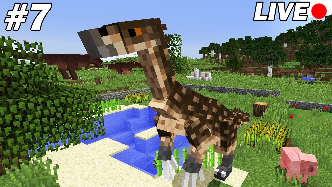 Naissance d'un super Thérizinosaure! Minecraft Survie 07 - YouTube