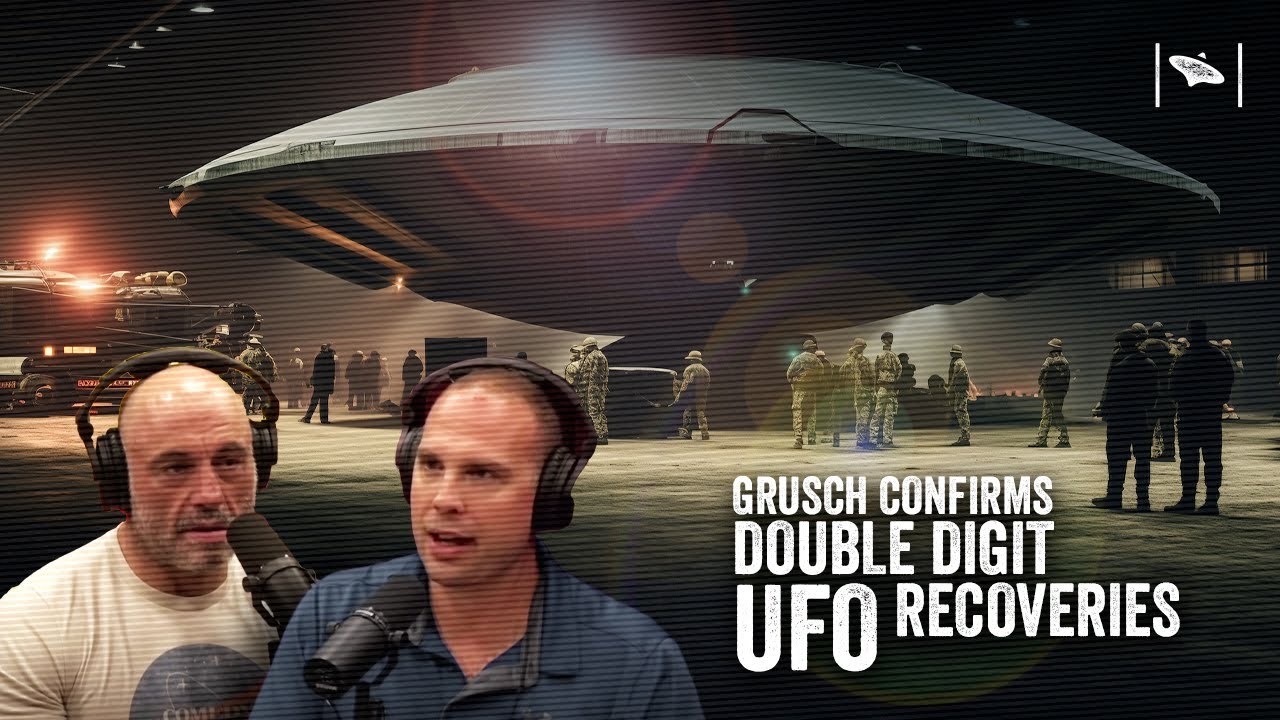Grusch Confirms Double Digit UFO Recoveries! Rogan Interview Full ...