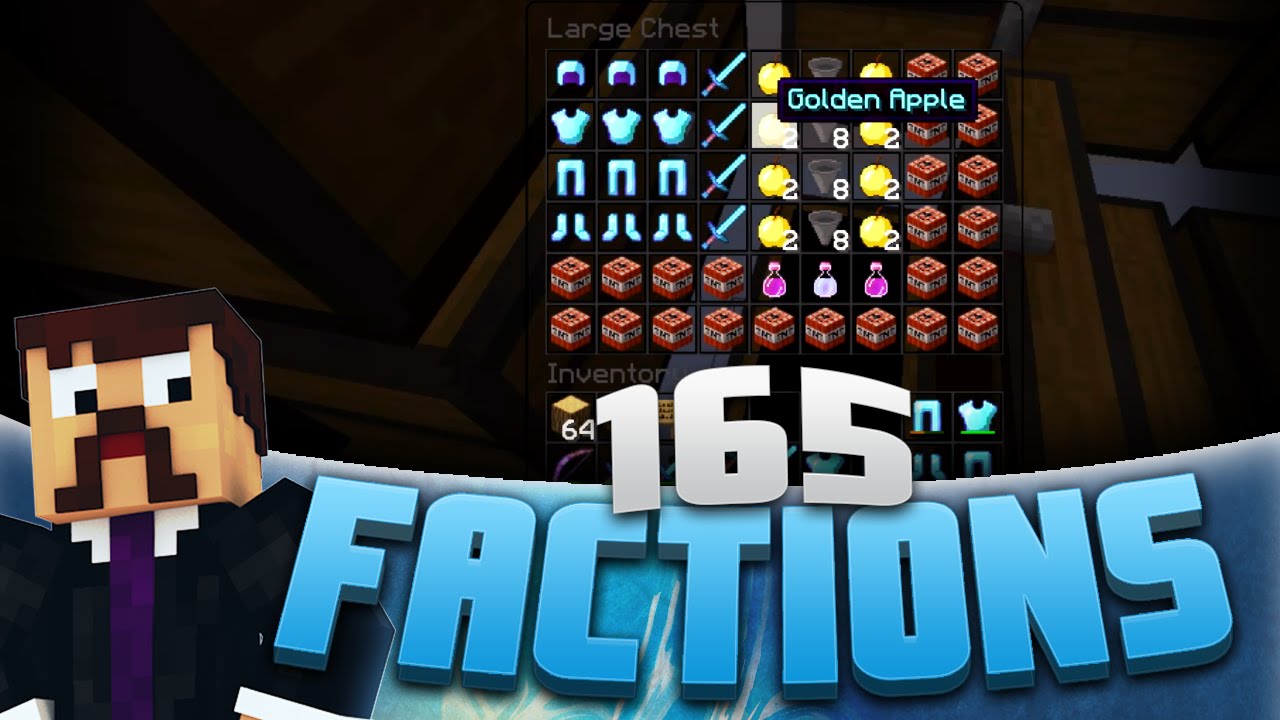 Minecraft Factions #165 - CRAZY Rich SkyVault! (Minecraft Raiding ...