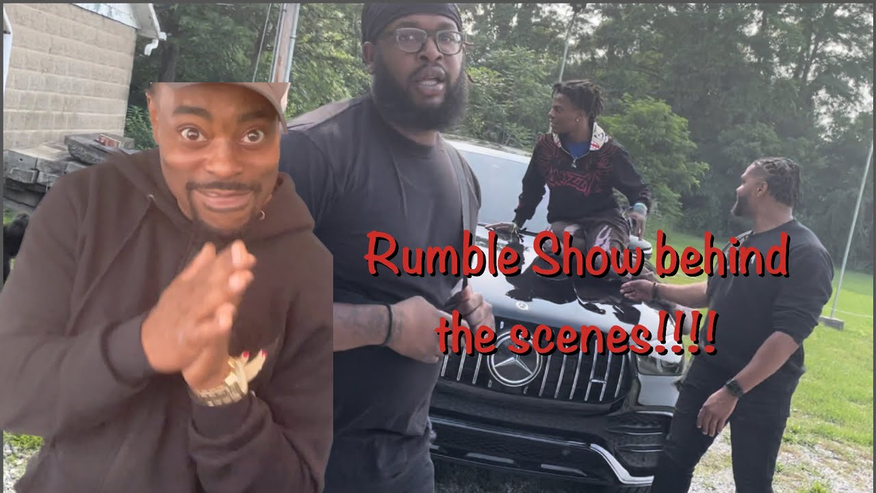Rumble behind the scenes!!!! - YouTube