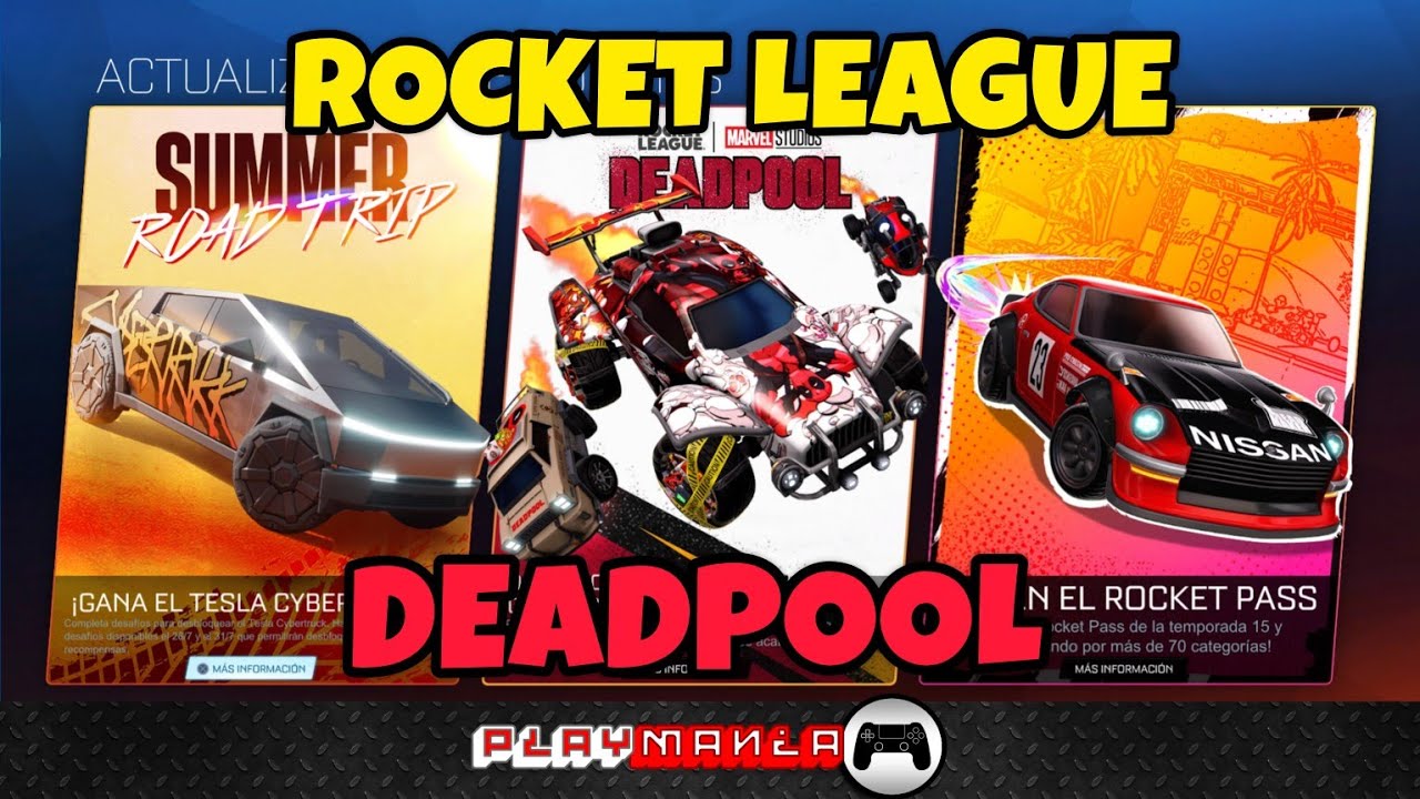 🚗 DEADPOOL X ROCKET LEAGUE 🚗 - YouTube