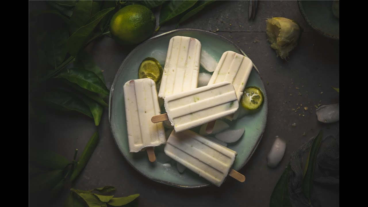 Easy Refreshing Summer Lime Cream Cheese Popsicle - YouTube