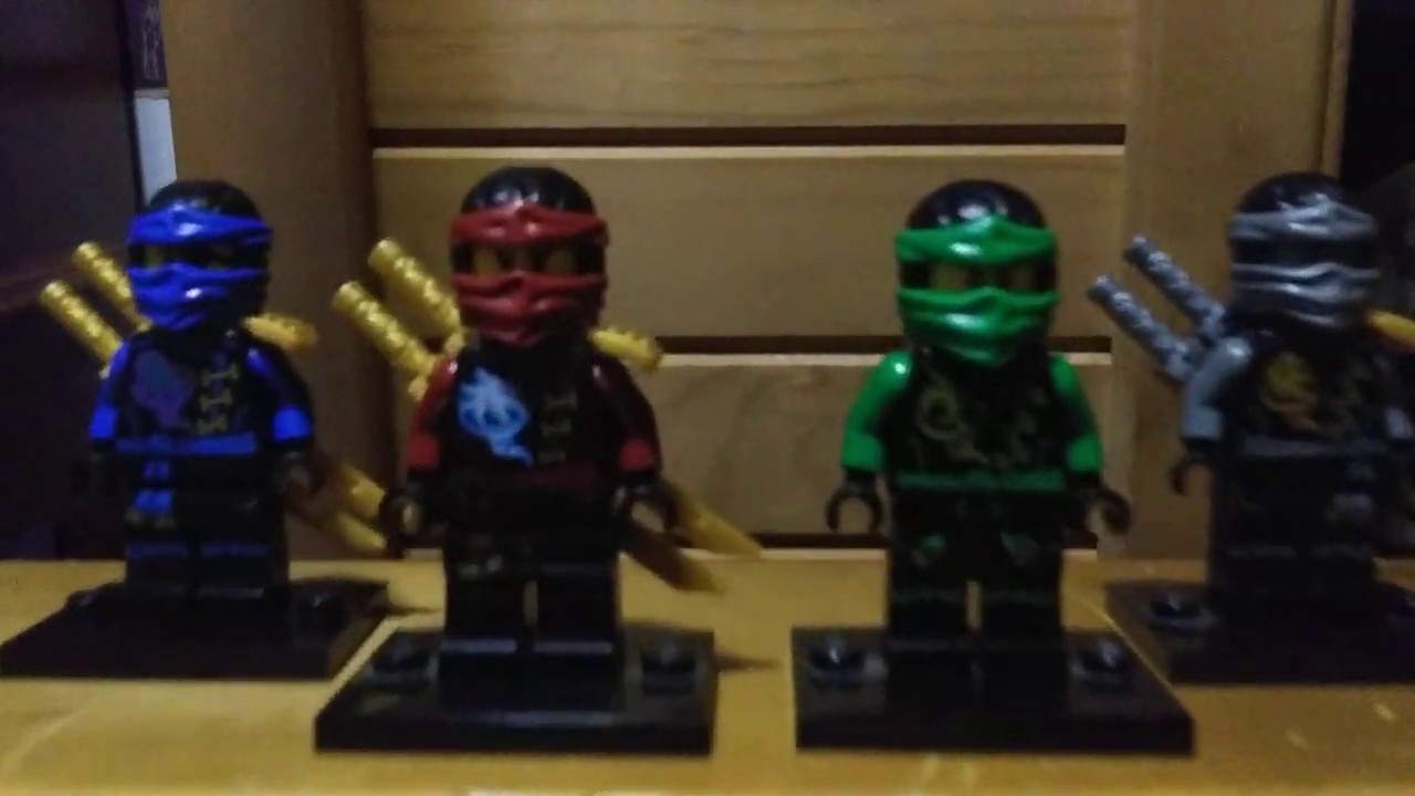 NEW Ninjago: Skybound Minifigures - Nya & Lloyd Garmadon! - YouTube
