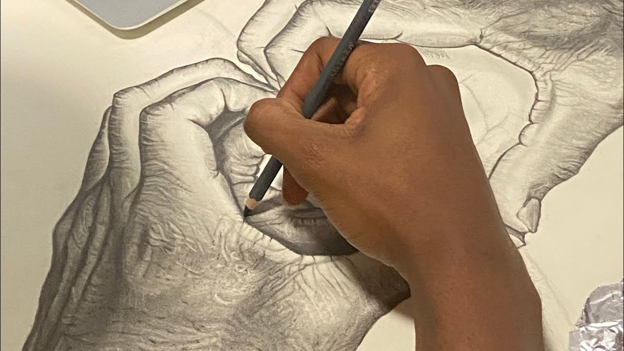 How to draw and SHADE realistic arm/ hand and shadows #zoekanart # ...
