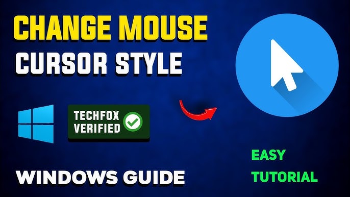 How To Change Your Mouse Cursor Windows 10 Youtube How To Change Mouse