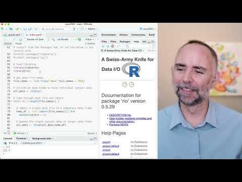 Psyc 2001: Analyzing RT and accuracy data from a Stroop task in R - YouTube