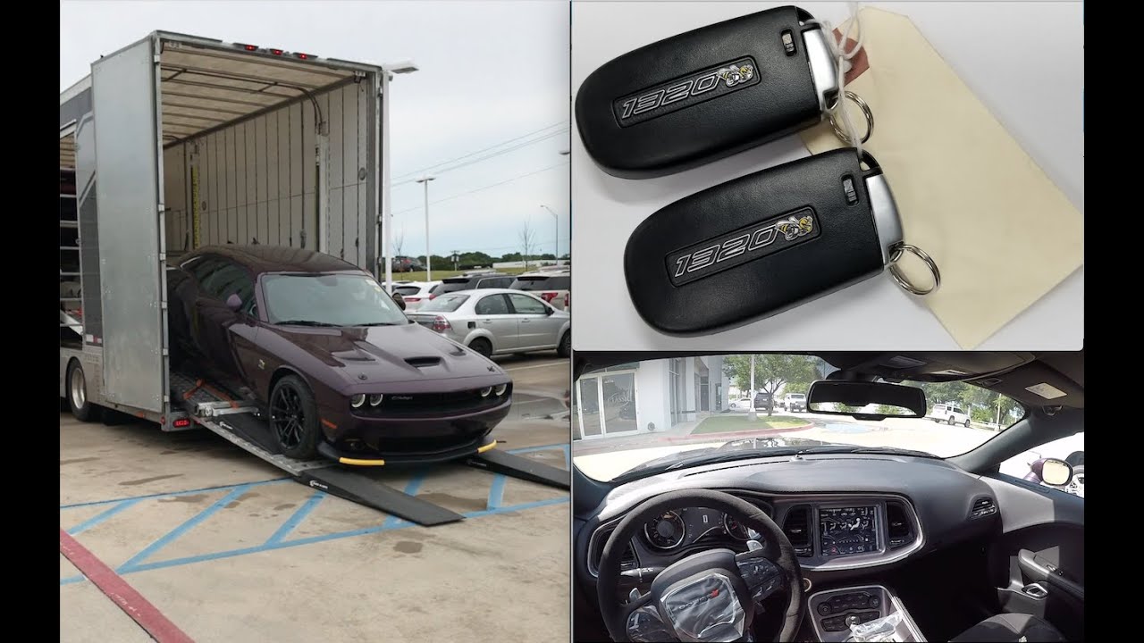 Delivery Day for my HellRaisin 2020 Dodge Challenger R/T Scat Pack 1320 ...