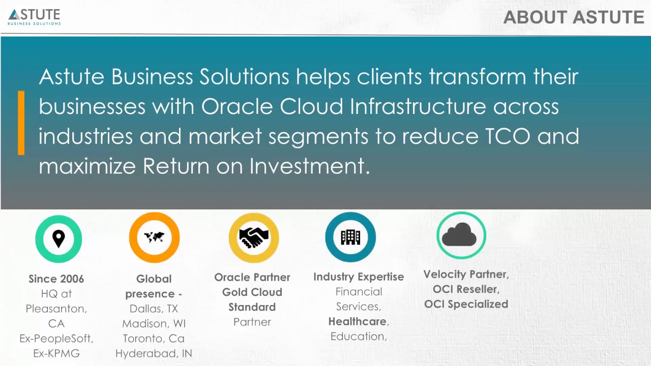 Astute Business Solutions: Intro and Services - YouTube