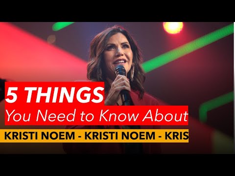 5 Things You Need to Know About KRISTI NOEM #kristinoem
