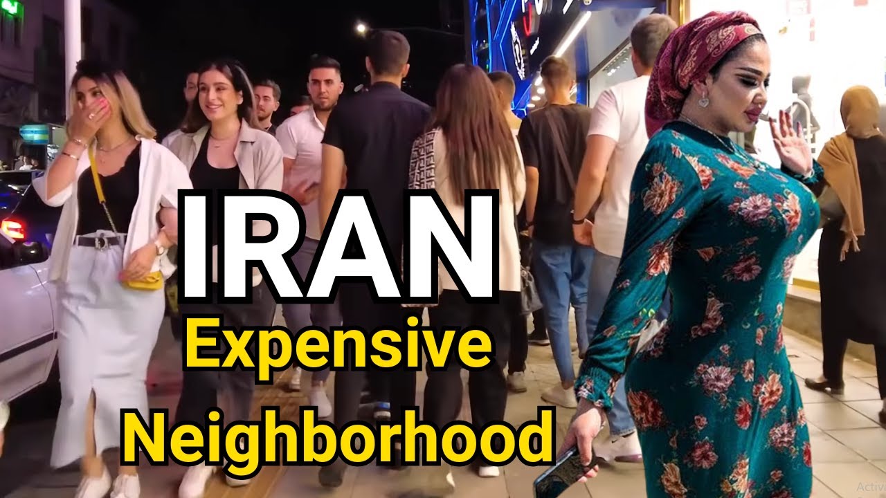 Real Life In IRAN 🇮🇷 Luxury Neighborhood in ISFAHAN City!!! ایران - YouTube