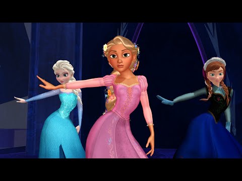 Kill This Love | Rapunzel Elsa & Anna Dance MMD