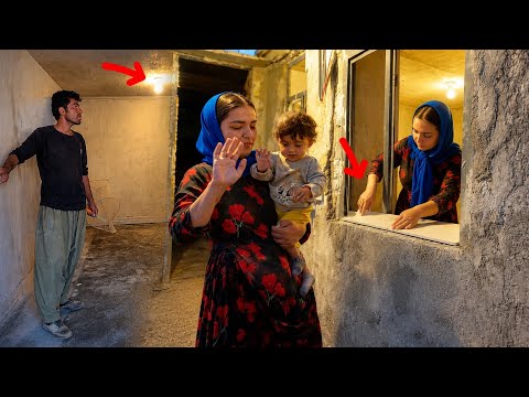 **💡 Maryam's dream house lit up for the first time | Installing tiles, electricity and windows**