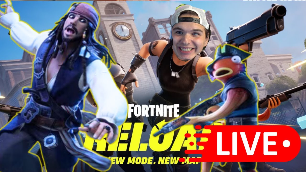FORTNITE RELOAD LIVE NOW WITH WORLDCHANGER! - YouTube