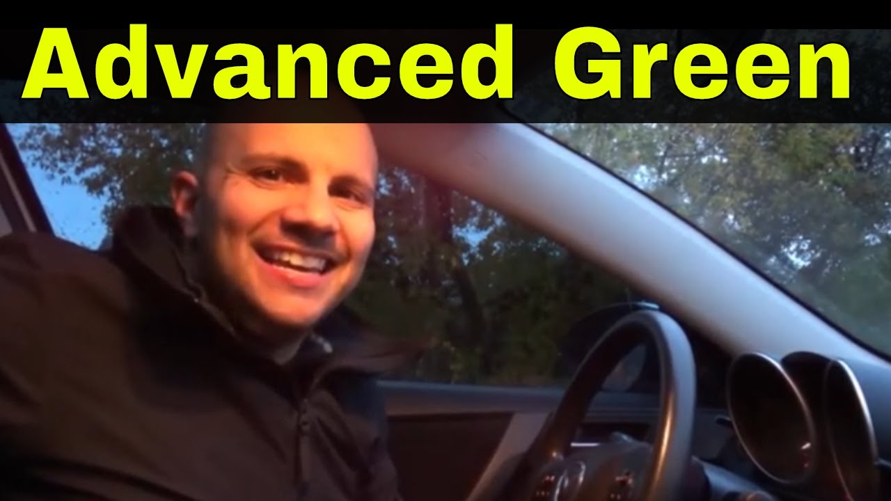 What To Do At An Advanced Green Light-Driving Lesson - YouTube