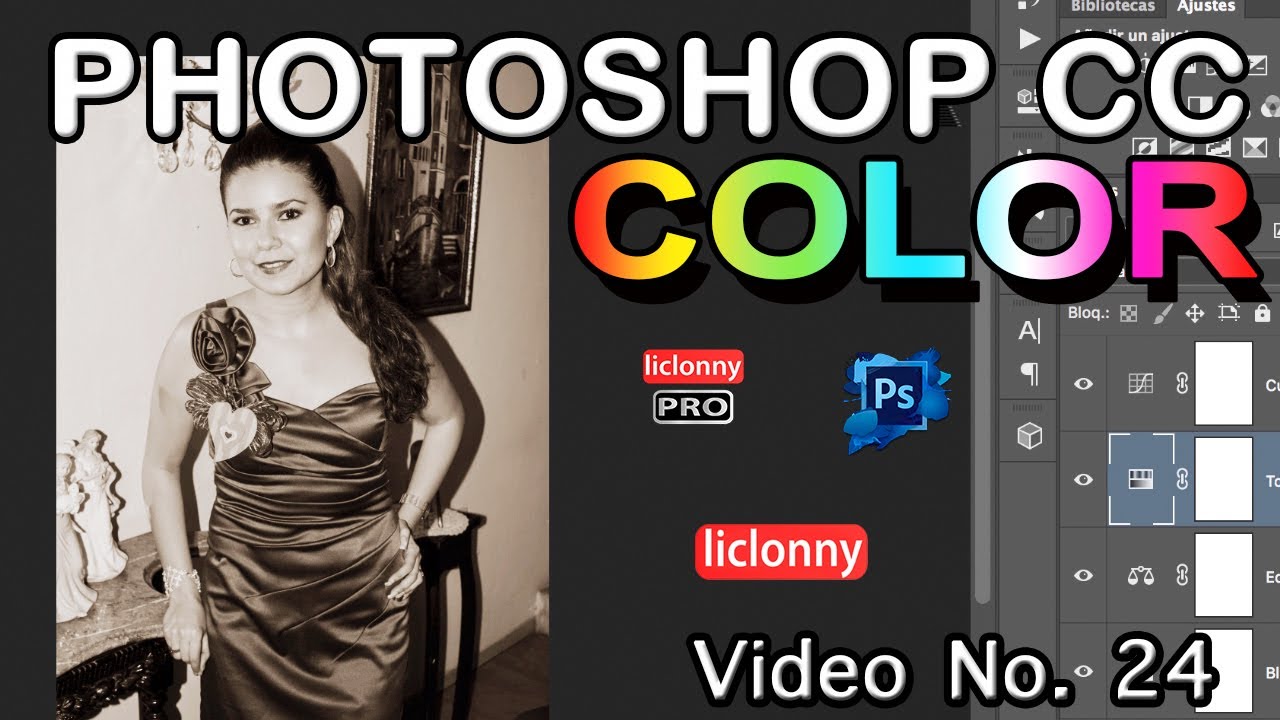 Tutorial Photoshop CC. COLOR # 24. ¿Cómo aplicar ajuste de tono y color ... Tutorial Photoshop CC. COLOR # 24. ¿Cómo aplicar ajuste de tono y color ...