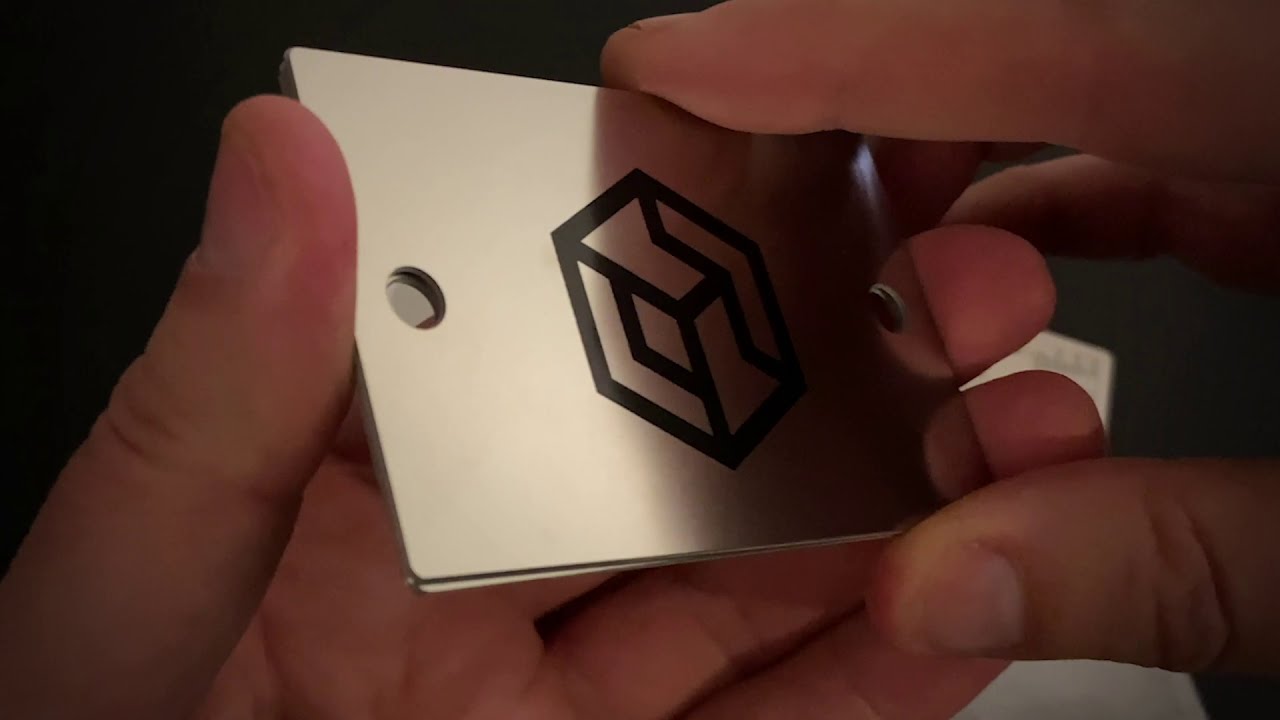 Roman Hoard Steel Wallet Tutorial by Crypto Hoard - YouTube