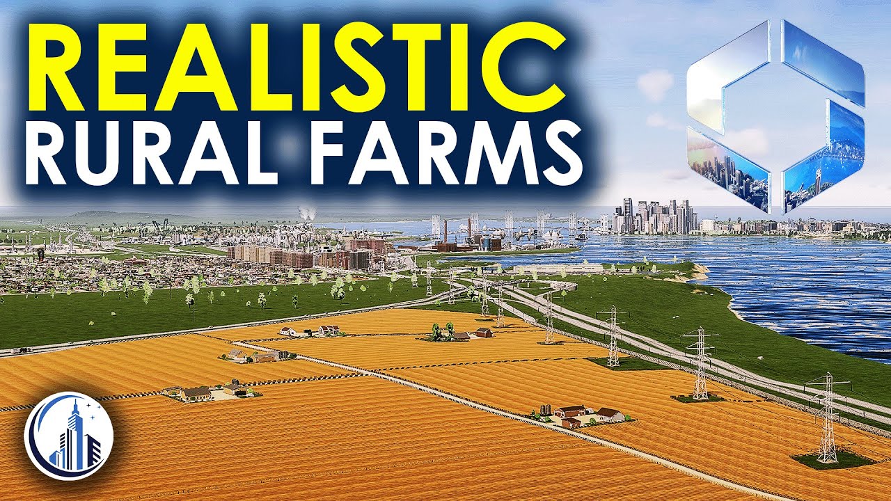 BUILDING Realistic Farmland In Cities Skylines 2 | Stamford Island - YouTube