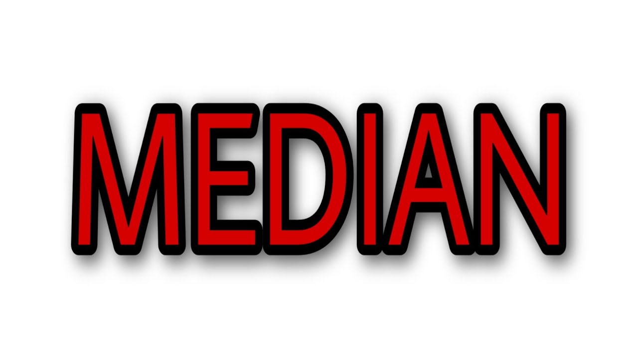 Median How To Find Median With Solved Examples Statistics YouTube Median How To Find Median With Solved Examples Statistics YouTube