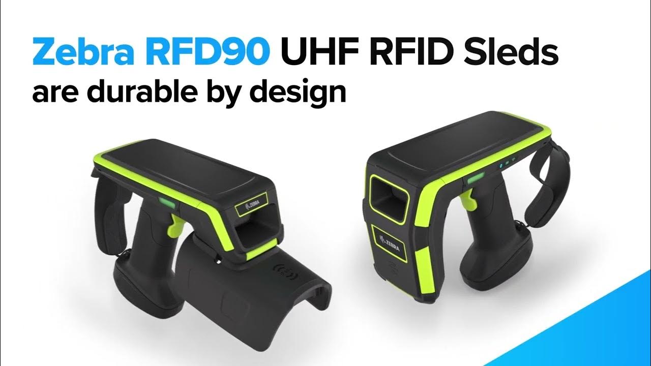 Rfd90 Ultra Rugged Uhf Rfid Sleds By Zebra Youtube