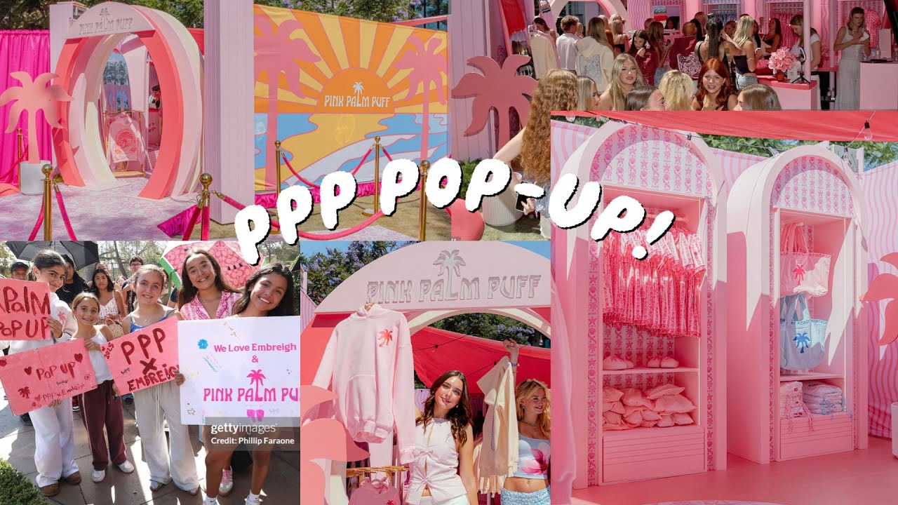 what REALLY happened at the first PINK PALM PUFF pop up… *4500+ of you ...