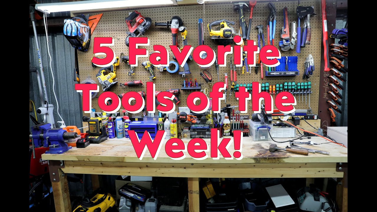 My Five Favorite Tools of the Week! - YouTube
