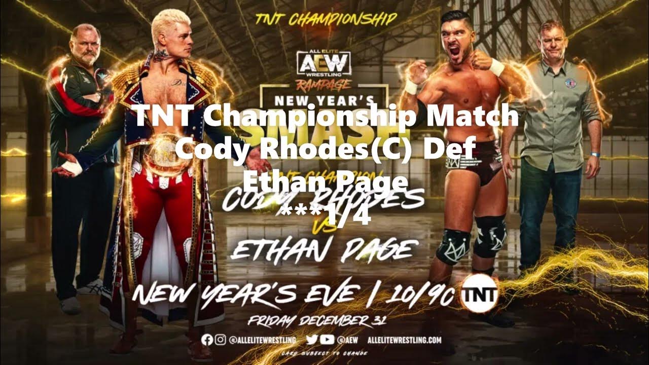 AEW Rampage;New Year's Smash 2021 Review - YouTube