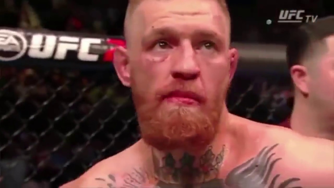 Conor Mcgregor crying after Nate Diaz loss ufc 196 MUST SEE - YouTube
