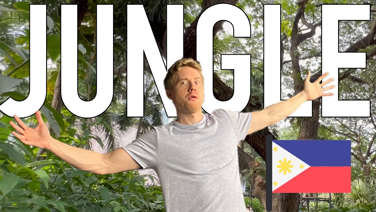 This Mall Has a JUNGLE BUILT INTO IT! (Manila, Philippines!) - YouTube
