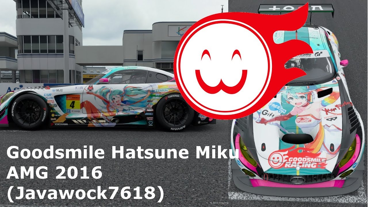 GT Sport Livery: Goodsmile Hatsune Miku 初音ミク AMG 2016 (Javawock7618 ...