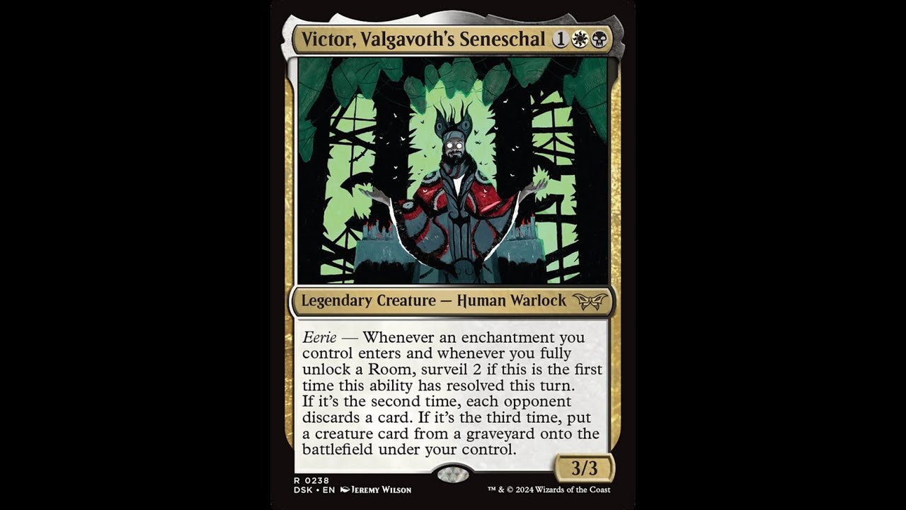 Make a Magic Commander Deck With Me - ASMR - Victor, Valgavoth's ...